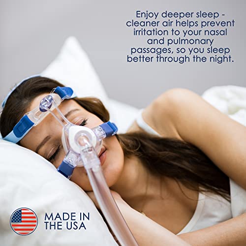 Premium Resway Disposable Hypoallergenic CPAP Filters | Compatible with ResMed S9 and Airsense 10 | Ultra Fine Filters for Smoke, Dust, Pollen | 20 Replacement Filters