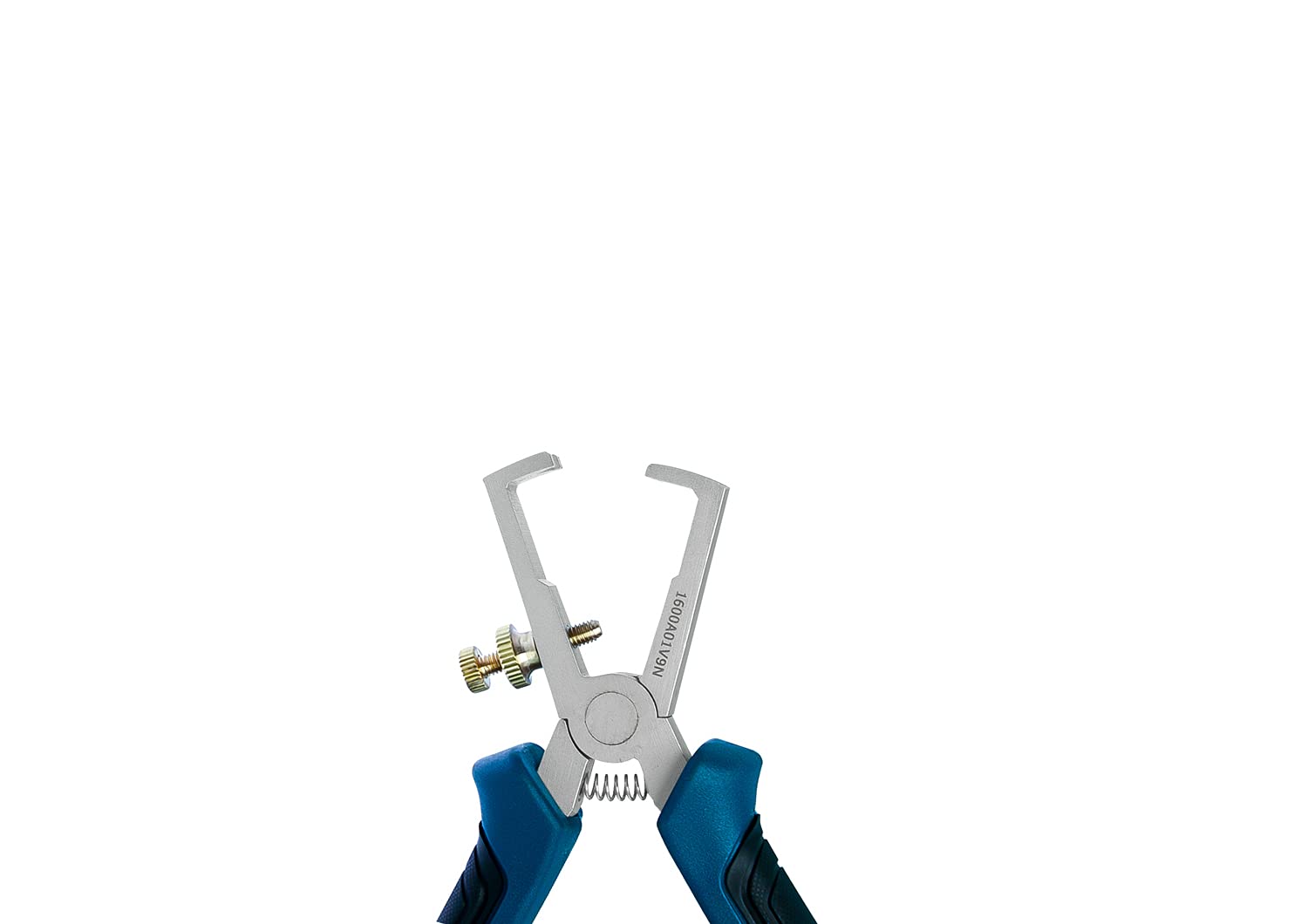 Bosch Professional 1600A01TH8 200mm Needle Nose Pliers (Straight, Chrome Vanadium Steel, Rubberised Grip), Blue