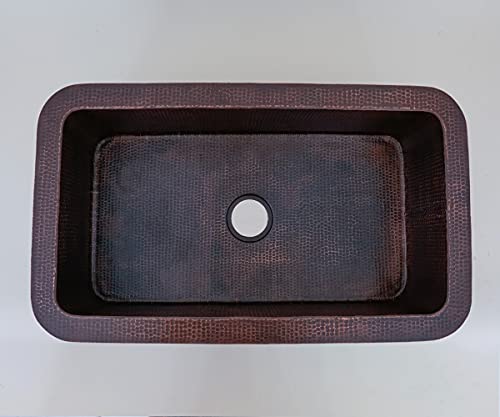 Copper Kitchen Sink Round Corners