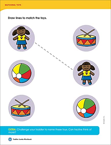 Scholastic Toddler Jumbo Workbook