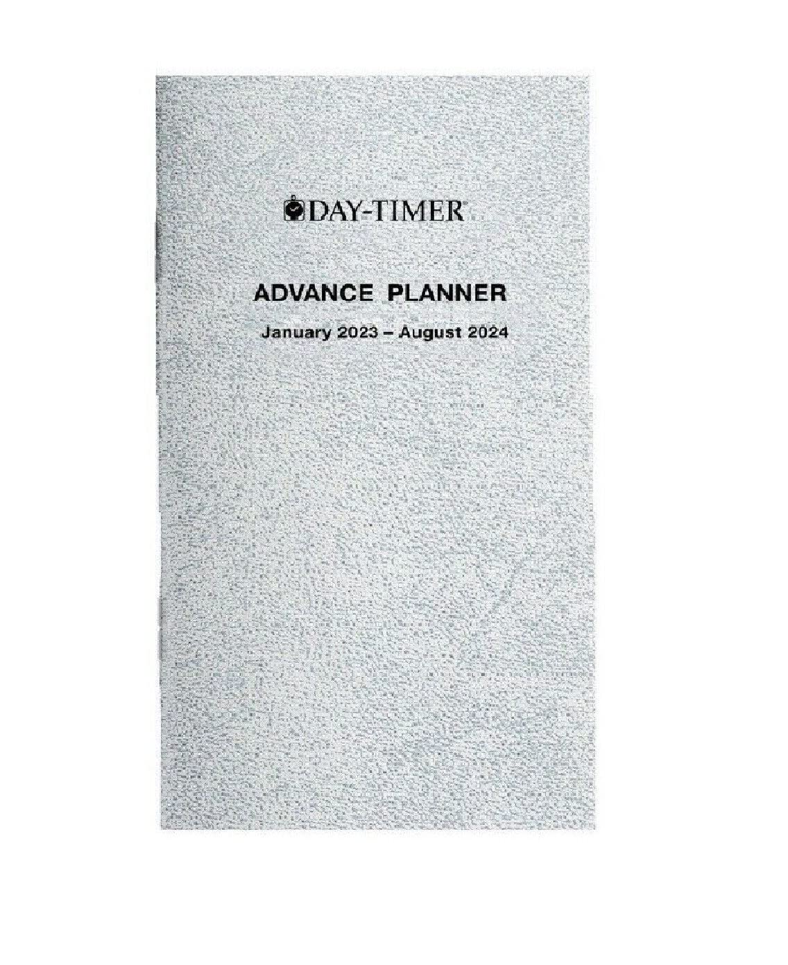 Day-Timer 2023 20-Month Advance Planner Refill, Pocket Size, 3 1/2" x 6 1/2"