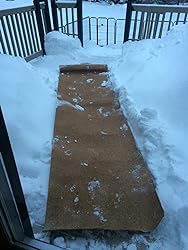 Extra Wide NO Slip ICE and Snow Carpet (10 FEET Long X 30 INCHES Wide) by JUMBL