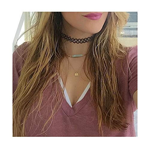 Baydurcan Friendship Anchor Compass Necklace Good Luck Elephant Pendant Chain Necklace with Message Card Gift Card (Silver Elephant)