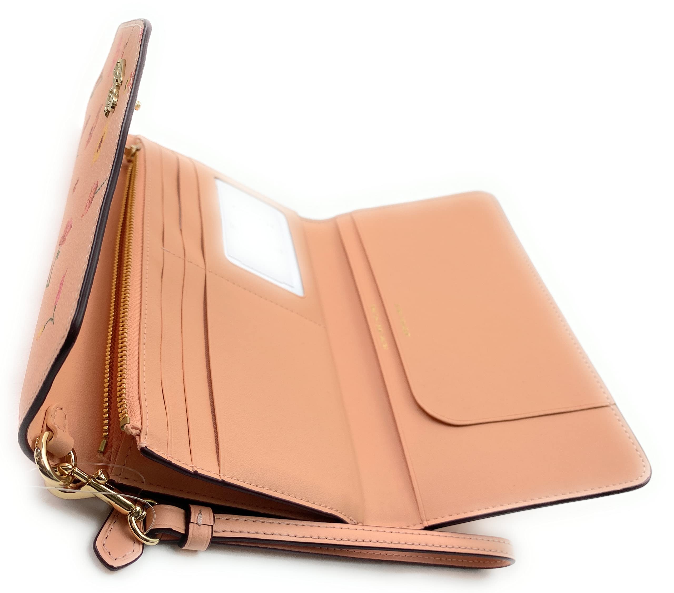 Coach Travel Envelope Wallet With Mystical Floral Print