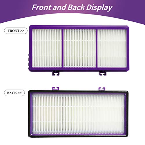 Gazeer True HEPA Filter Replacement for Holmes Aer1 Series Total Air Cleaner, Replacement Parts # HAPF300AP-U4 (6 Pcs HEPA Filters + 8 Pcs Pre Filter)