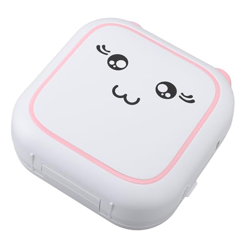 ELINP Bluetooth Mini Pocket Printer, Portable Thermal Printer with Printing Paper for Notes, Journal, Memo, Pictures, Photos, Journals, DIY,Study (Roseate)