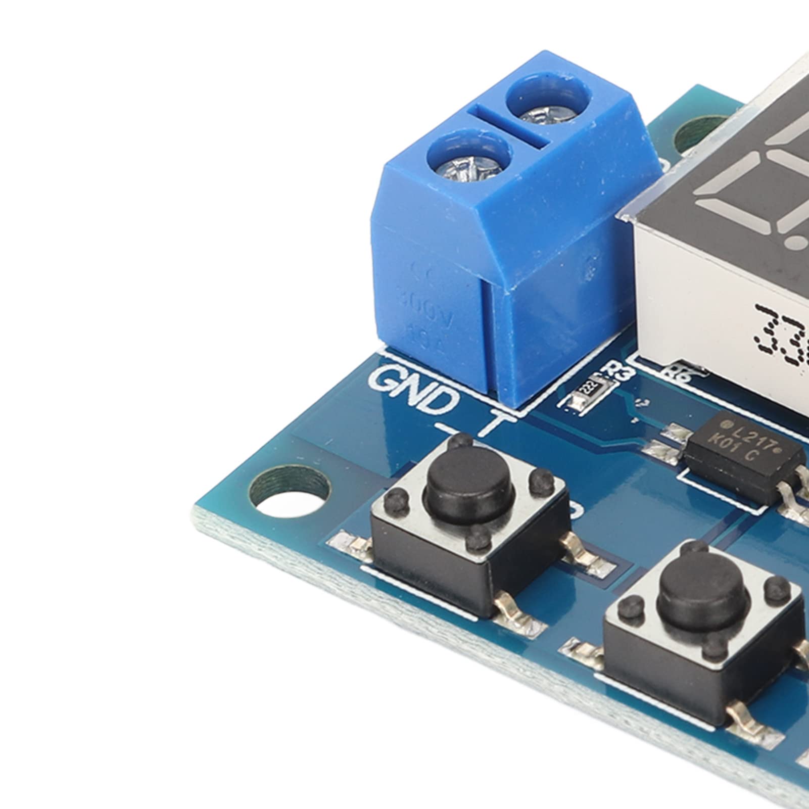 Dual MOS Tube Control Module, Sleep Mode Reverse Polarity Protection Dual MOS Tube Control Board 5-30V High Power Professional for Motor for LED Light