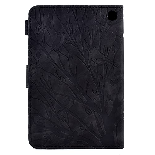 Slim Tablet Case Compatible with Kindle Fire 7 2022 Release Case 12th Generation Premium 7inch Leather Case, Case Compatible with Kindle Fire 7 2022 Release Case Drop-Proof Cover Protective Cover wit