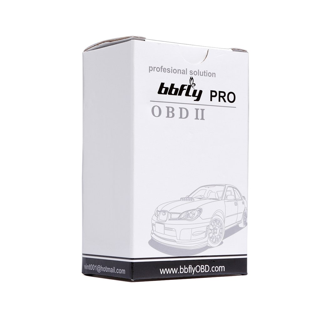 bbfly-B6 OBD2 Splitter 16 Pin OBD II Splitter Extension 1x Male and 2X Female Extension Cable Adapter (1FT/30CM) (1Pack)