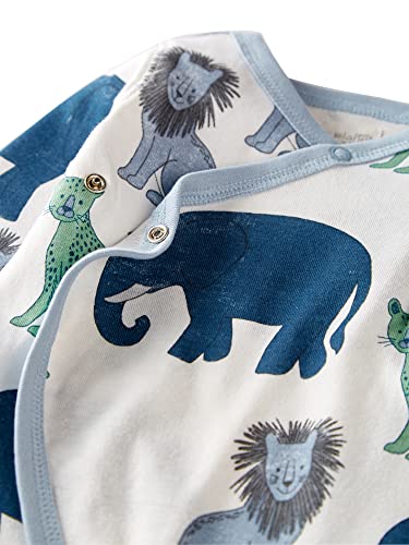 little planet by carter's unisex-baby Organic Cotton Wrap Sleep & Play, Safari, 6 Months