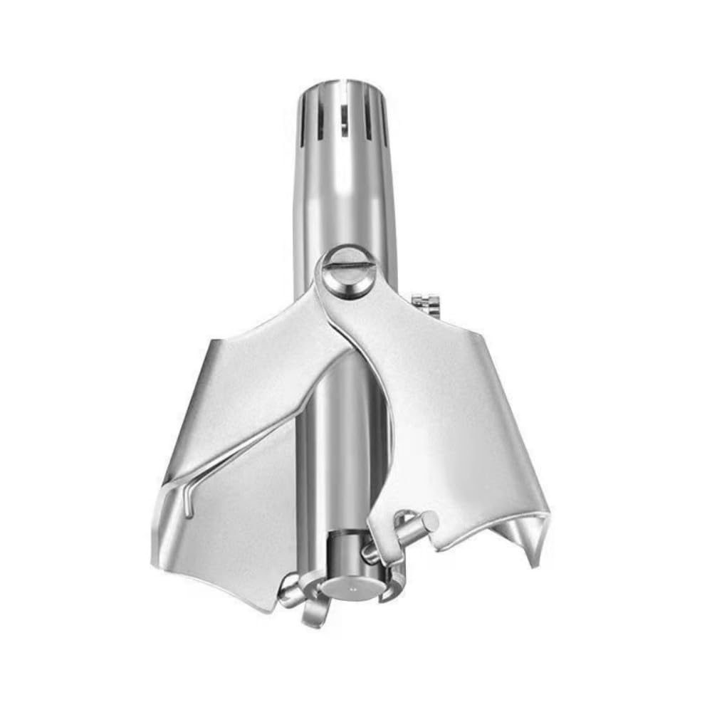 KongLam Stainless Steel Nose Hair Trimmer for Men - Easy to Use, Safe and Painless