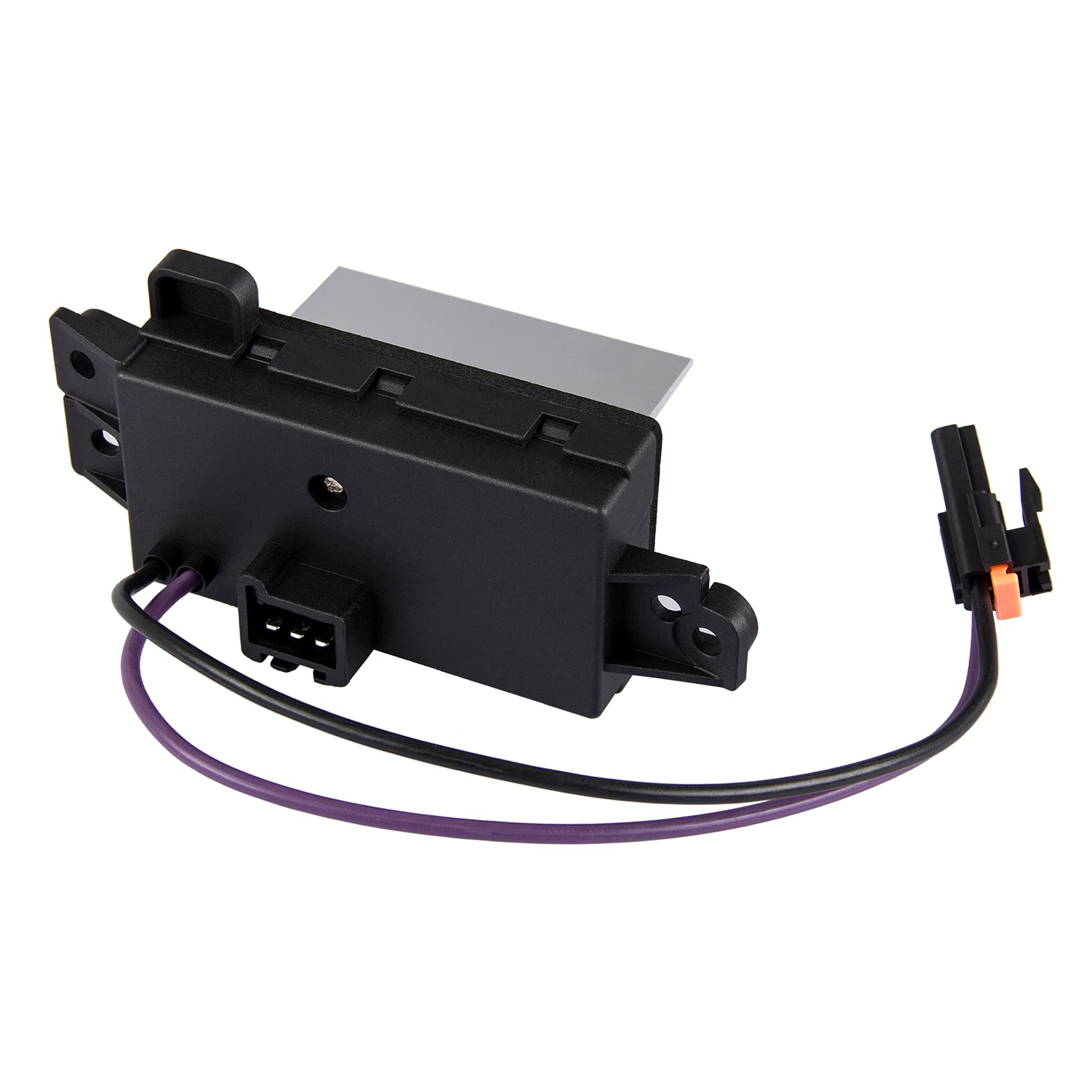 Blower Motor Resistor, AC Blower Control Module Compatible with Chevy Silverado Avalanche Tahoe Suburban Trailblazer, GMC Sierra Yukon, Cadillac Escalade, Buick Rainier Replace 4P1516 15-80567