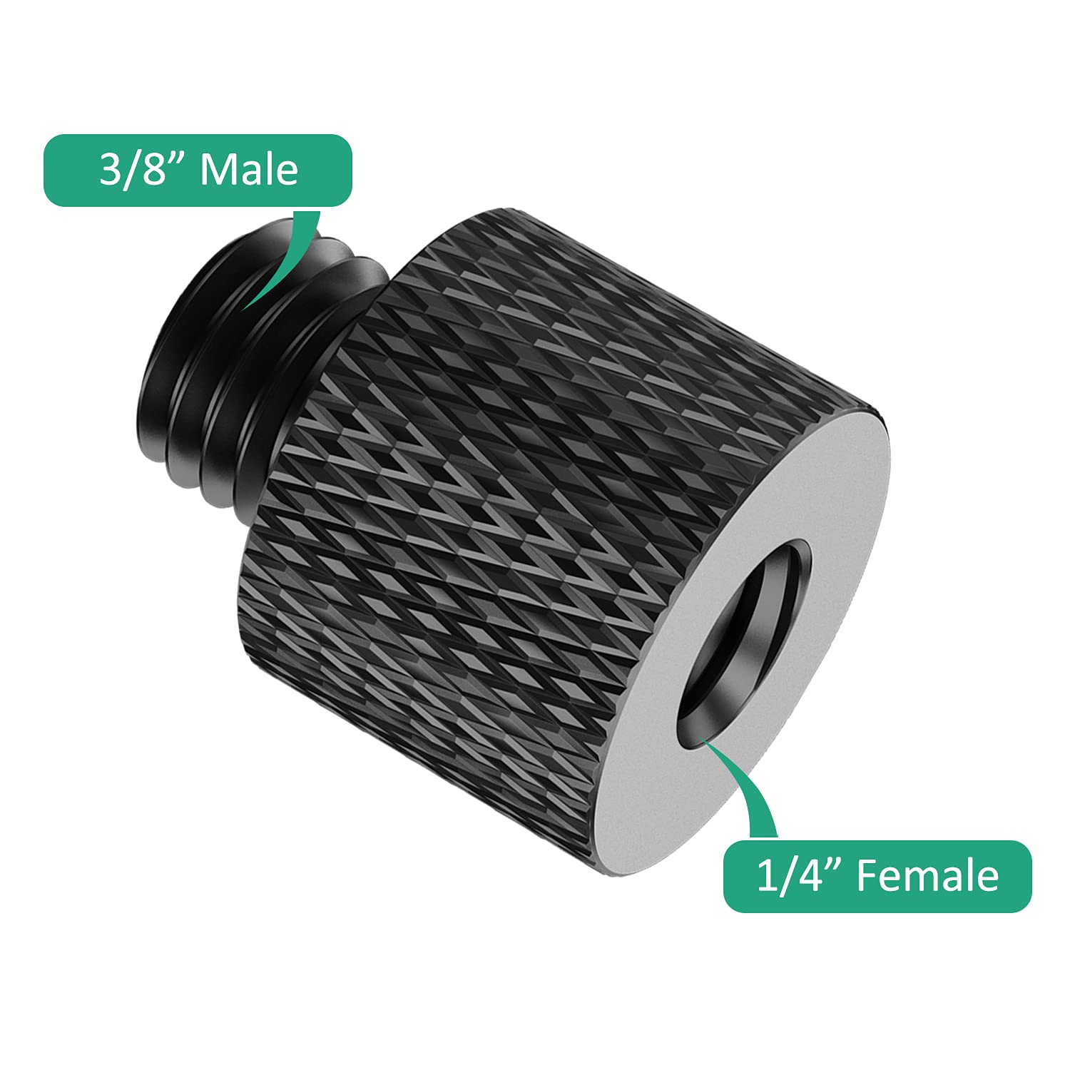 Rigych 1/4 to 3/8 Tripod Screw Adapter 8 Pcs 1/4 Male to 3/8 Female and 3/8 Male to 1/4 Female Camera Screw Adapter for Camera Mount Tripod Stand Microphone Stand Mic Mount