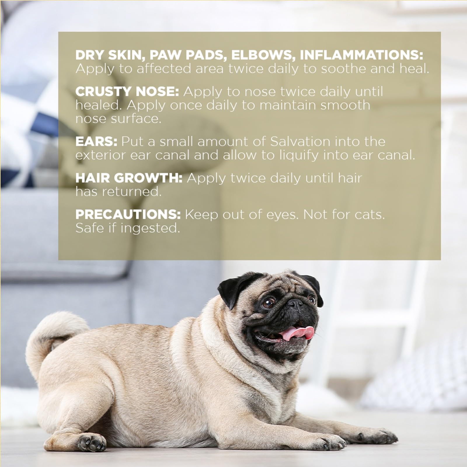 Farm Dog Naturals - Salvation Skin Care & Crusty Nose Balm for Dogs, 2 Ounce