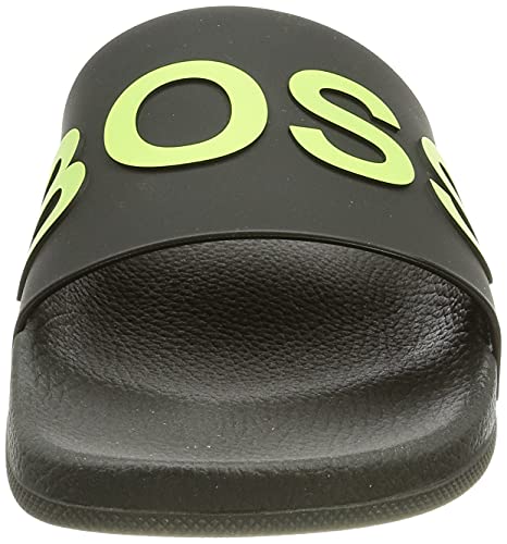 BOSS Men's Mules, Black3, 12