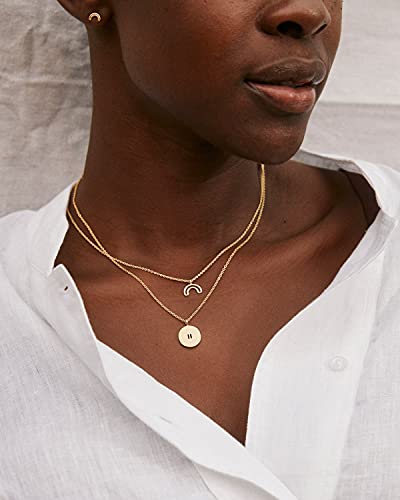 Bryan Anthonys Go With The Waves 14k Gold Necklace for Women, Pendant, Adjustable Length