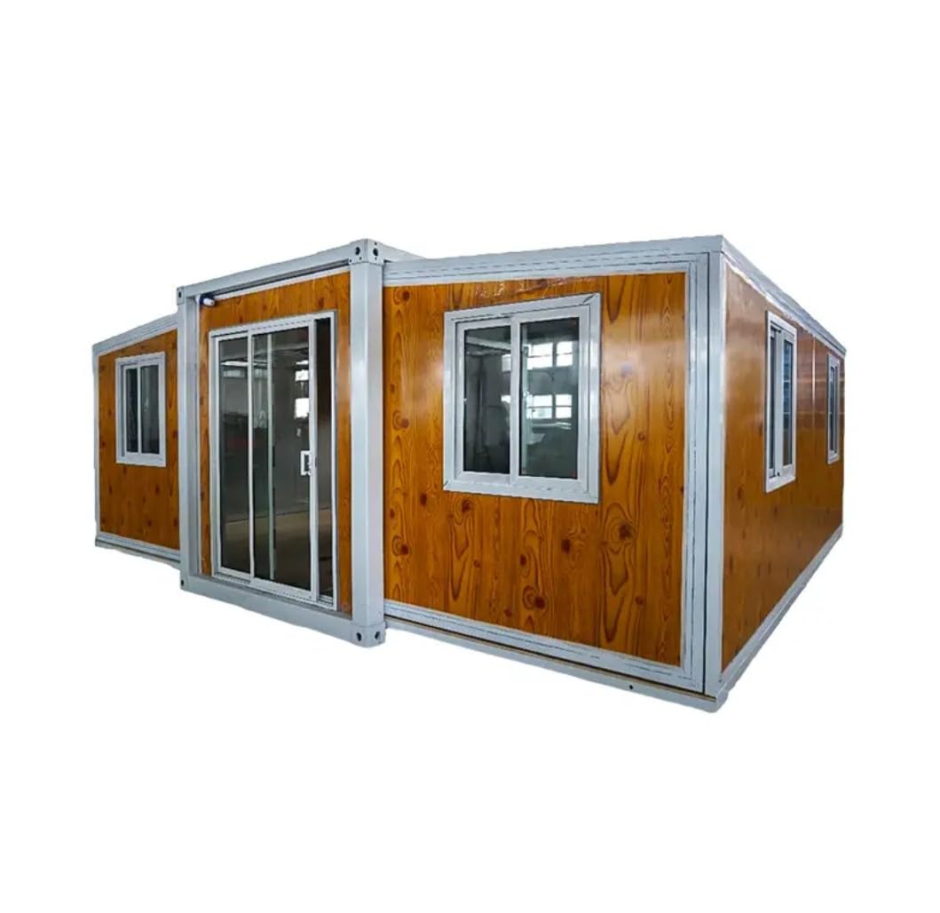 Generic Manufacturer 40FT Homes prefab Steel Expandable Container Houses Extendable Foldable Container House Including bedrooms, Kitchen, Bathroom and a Free TV