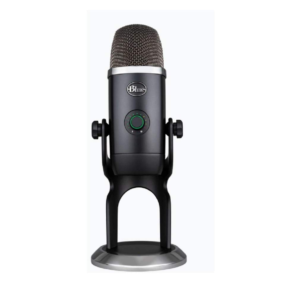 Blue Microphones Yeti X USB Microphone (Dark Gray) Bundle with Boom Arm, Pop Filter and Shock Mount (4 Items)