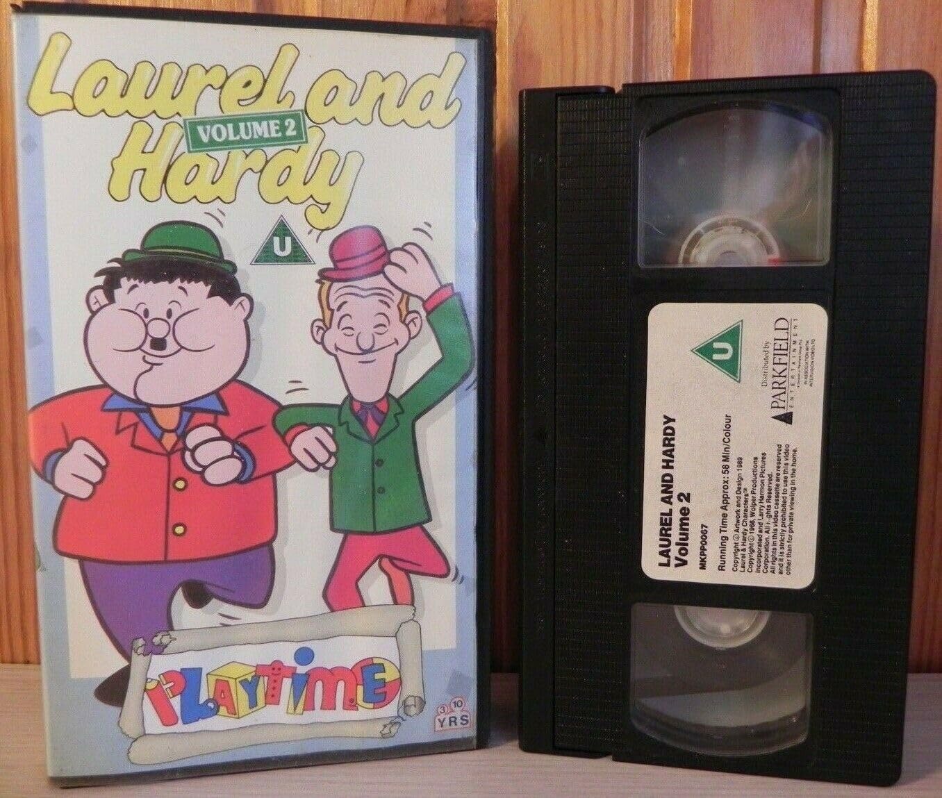 Laurel And Hardy Vol.2 - (1966) TV Series - Classic Animation - Kids - Pal VHS