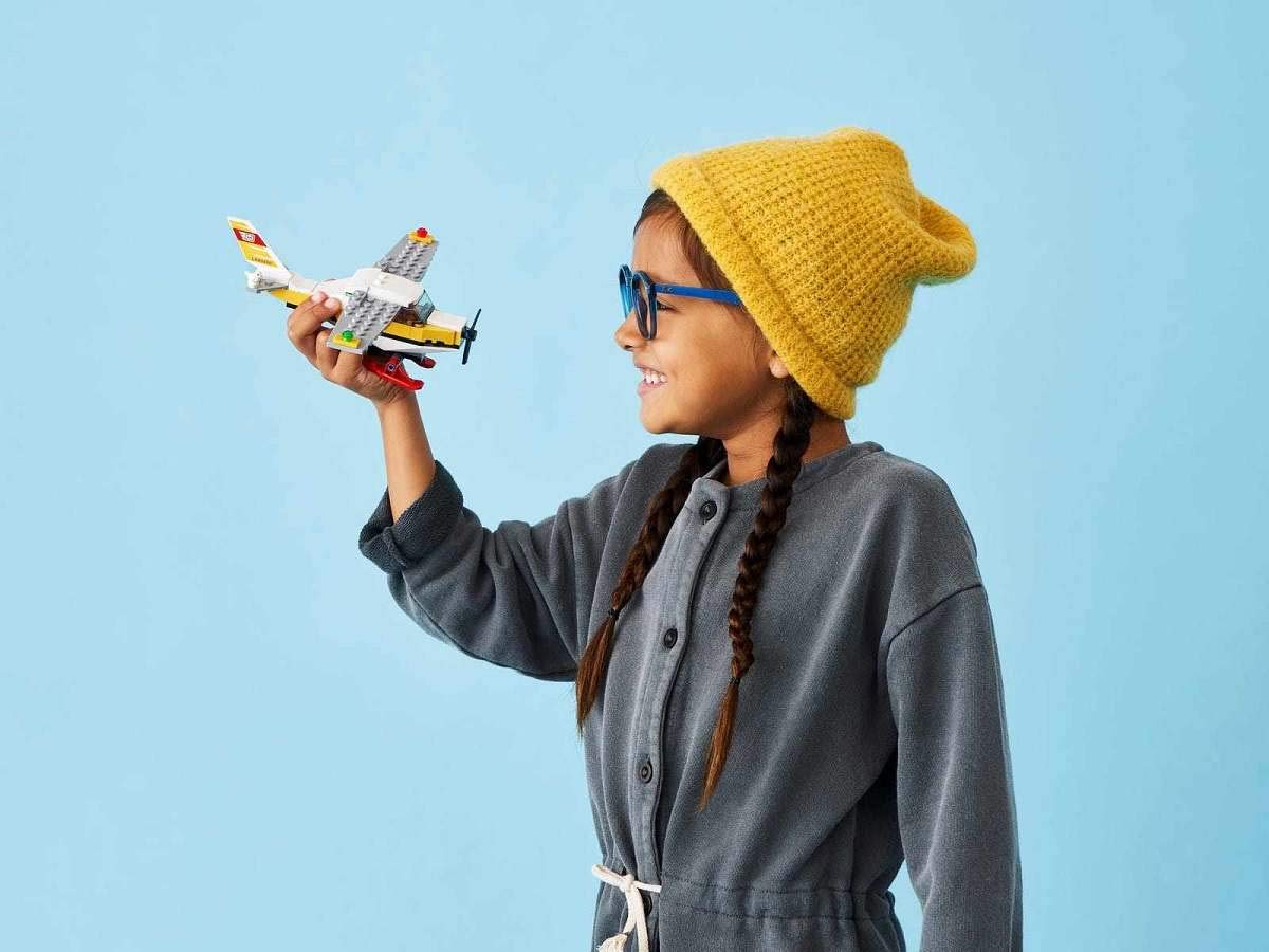LEGO City Mail Plane 60250 Pretend-Play Toy, Fun Building Set for Kids (74 Pieces)