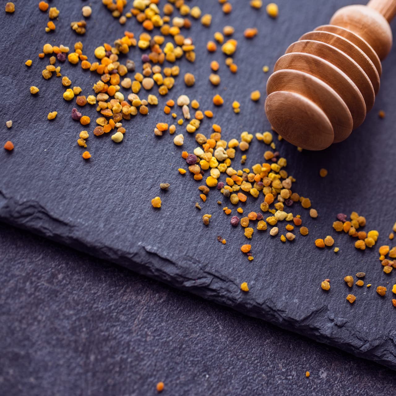 Buzzing with Vitality, Bee Pollen Granules - Your Natural Superfood Powerhouse! 100% Pure, Easily Absorbed, and Ready to Fuel Your Adventures - 10.6 Ounces