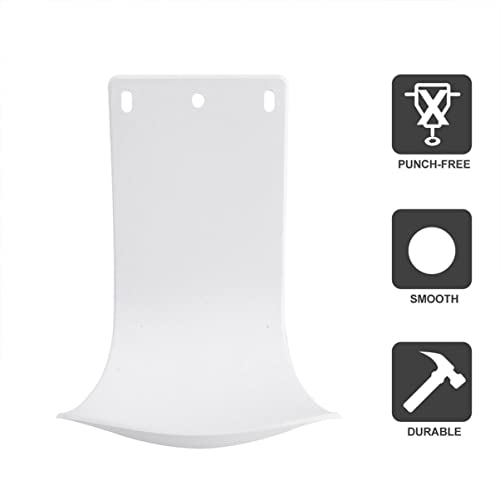 BIENKA 2Pcs Foaming Holders Automatic Dispenser Trays Handwashing Machine Trays for Home Bathroom Soap (Color : Whitex2pcs, Size : 18.5X13X9CMx2pcs)
