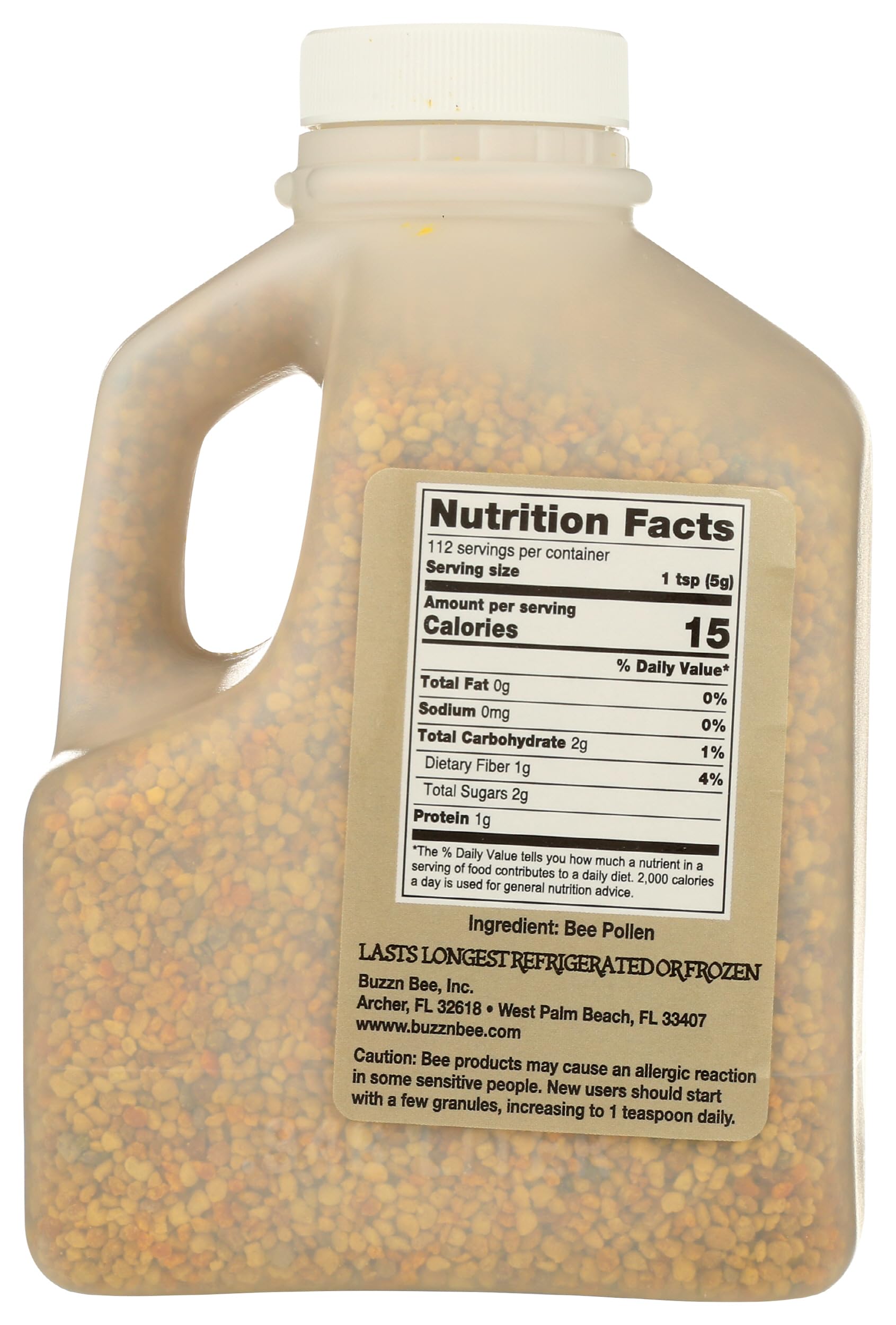 Buzzn Bee Fresh Pollen, 20 OZ