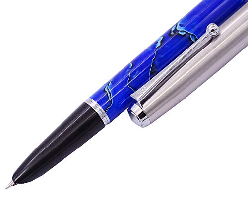 Jinhao Black Fountain Pen Fine Nib Writing Advanced Pen with Ink Refill Converter Signature Collection Set