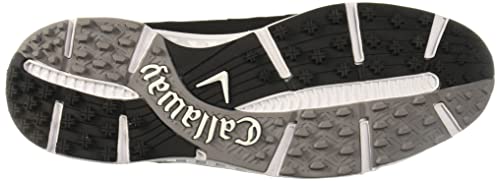 Callaway Men's Solana XT Golf Shoe, Black, 10