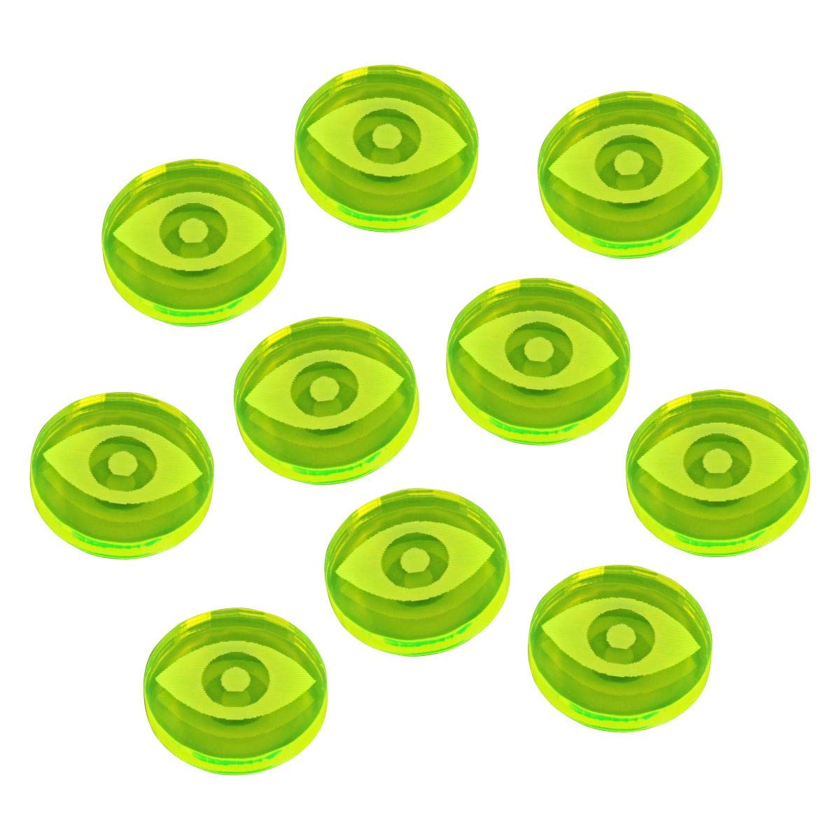 LITKO Space Fighter 2nd Edition Tokens | Compatible with Star Wars: X-Wing Miniatures Game | Pack of 10 (Circular Focus Tokens)