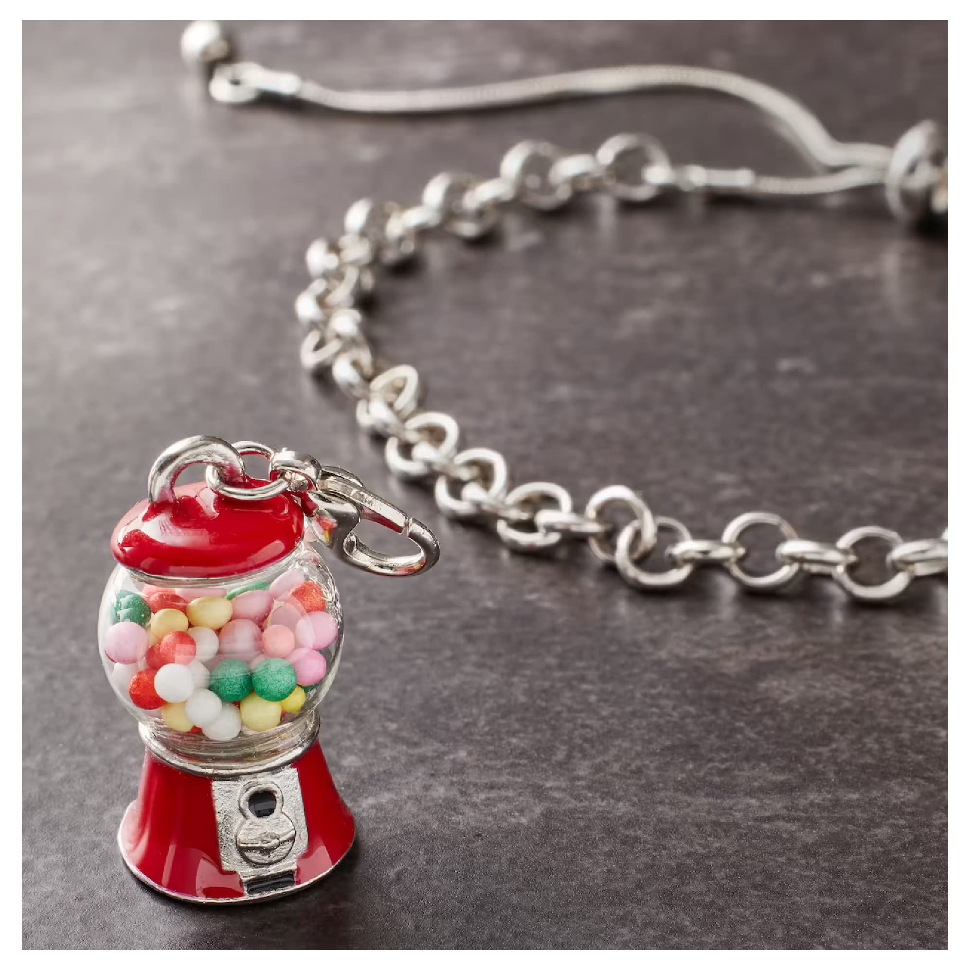 Beads Charmalong Bubblegum Machine Charm by Bead Landing