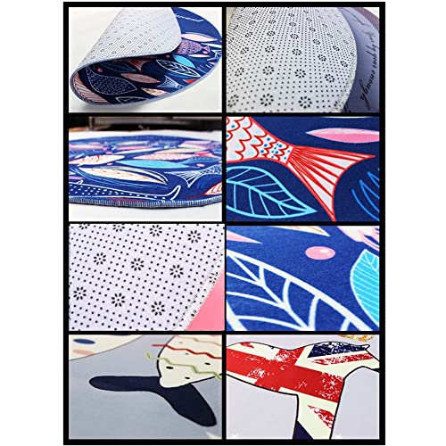 FANCY PUMPKIN The Magic Circle Pattern Round Carpet Floor Mats Yoga Cushion for Playroom/Cloakroom, E-03