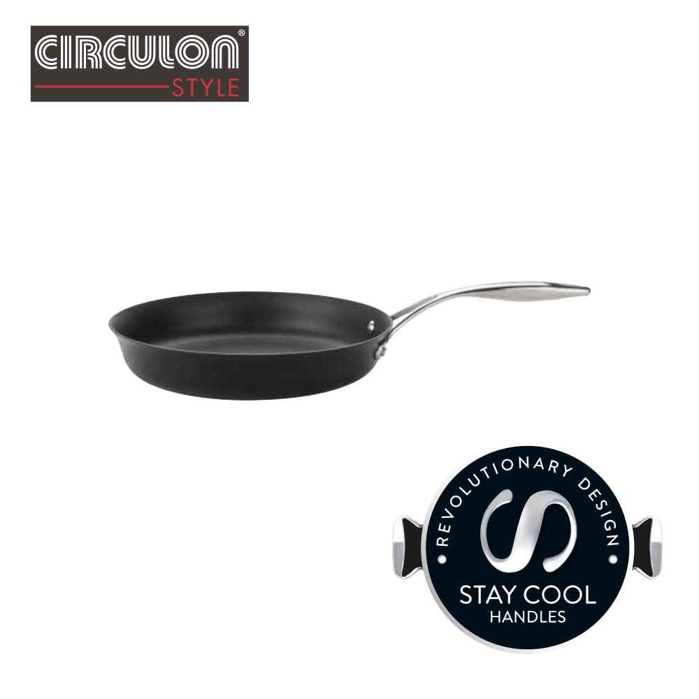 Circulon Style Hard Anodised Skillet, 28cm