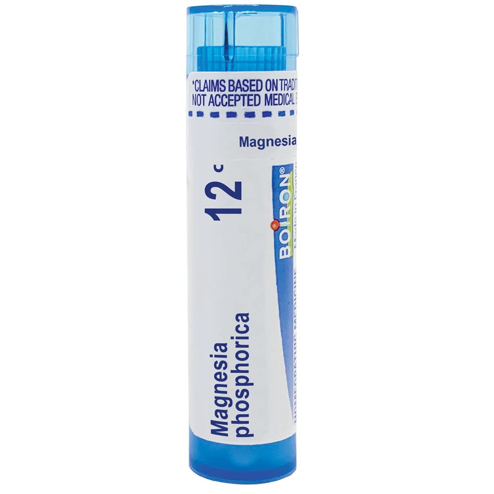 Boiron Magnesia Phosphorica 200CK, Homeopathic Medicine for Abdominal Pain, White, 80 Count