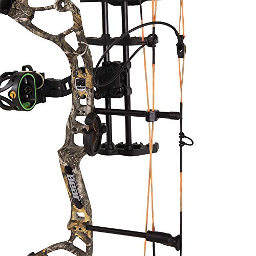 Bear Archery Royale Ready to Hunt Compound Bow Package for Adults and Youth, Right Hand, Realtree Edge