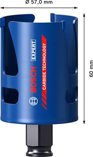 Bosch Professional 1x Expert MetalMax AIZ 45 AIT Multitool Blades (for Steel, Stainless steel, Width 45 mm, Accessory Multitool), black/blue
