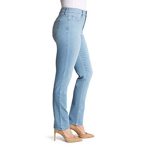 Gloria Vanderbilt Women's Petite Amanda Classic High Rise Tapered Jean, Callisto, 8P