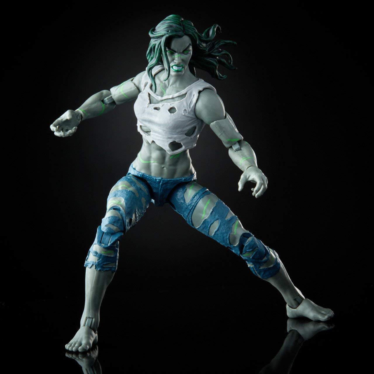 Marvel Hasbro Legends Series 6" Collectible Action Figure Hulk Toy, Premium Design & 2 Accessories, 2 Build-A-Figure Parts