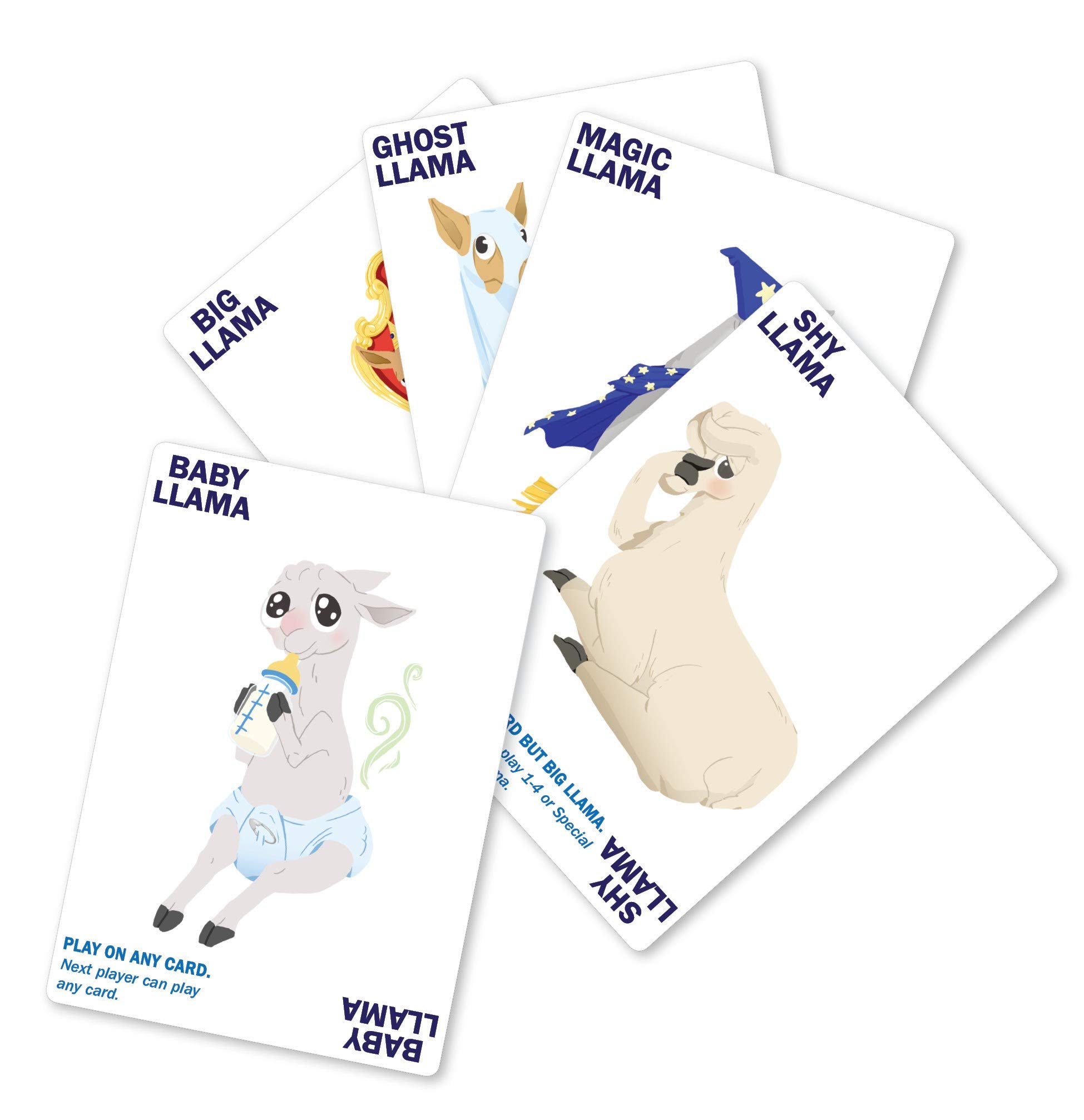 Llama Drama Card Game (1 Pack Original) Waterproof & Tear-Proof - Easy to Learn Fun to Play