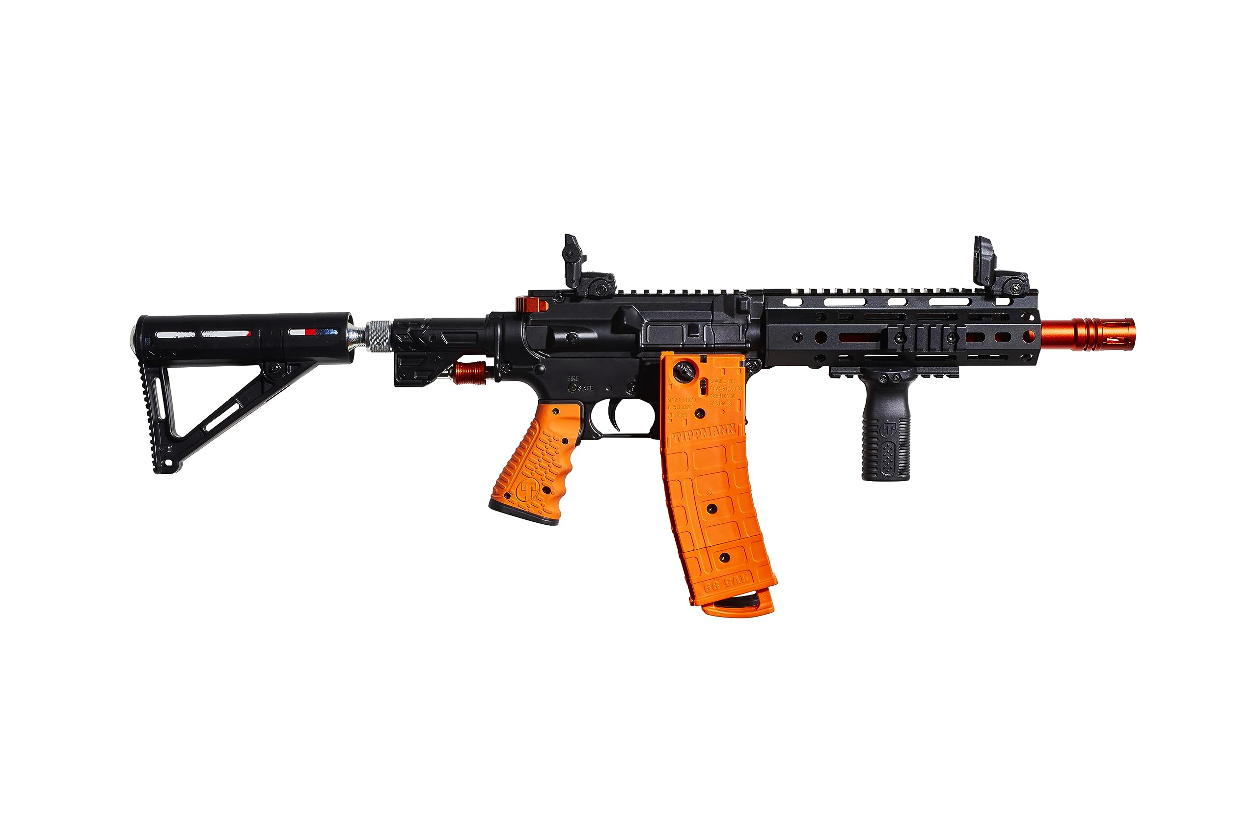 Byrna Mission 4 Bundle CO2 Powered Shoulder Fired Launcher with Rifle Bag - Ultimate Tool for Non Lethal | Self | Home | Personal | Defense, Training and Fun - .68 Caliber