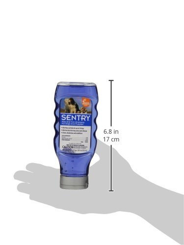 SENTRY Flea and Tick Shampoo for Dogs, Rid Your Dog of Fleas, and Ticks Tropical Breeze, 18 Fl Oz (Pack of 1)
