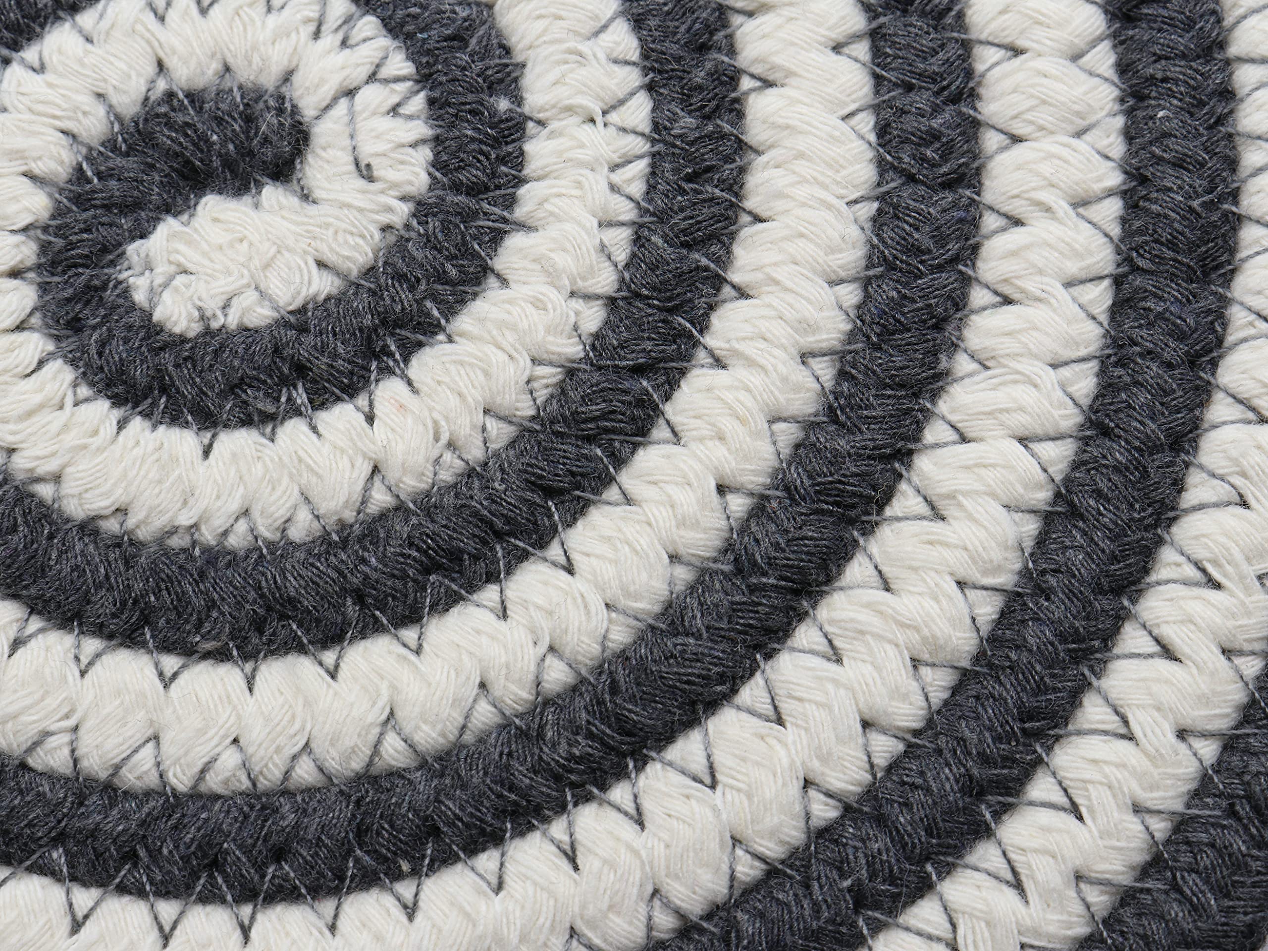 Cotton Pot Holders Hot Pads for Kitchen Heat Resistant, Thread Weave Trivet Multipurpose Pot Holder by Diameter 7 Inches, Color Matching Potholders Set of 3 (Dark Grey)