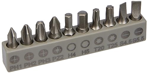 Bosch 2608522376 Extension Cord & 11 Piece Screwdriver Bit Set (6.35 mm 6.35 mm)