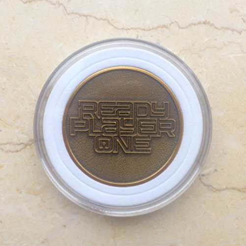 Extra Life Coin Quarter - Ready Player One Extra Life Props Replica - Bronze