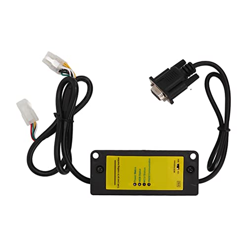 Shanrya PC Interface to MDB Adapter Box, RS232 Adapter Bill Acceptor Computer Serial Port Transfer Box Comes ABS Vending Machine Interface Module Easy to Use for Vending Machine