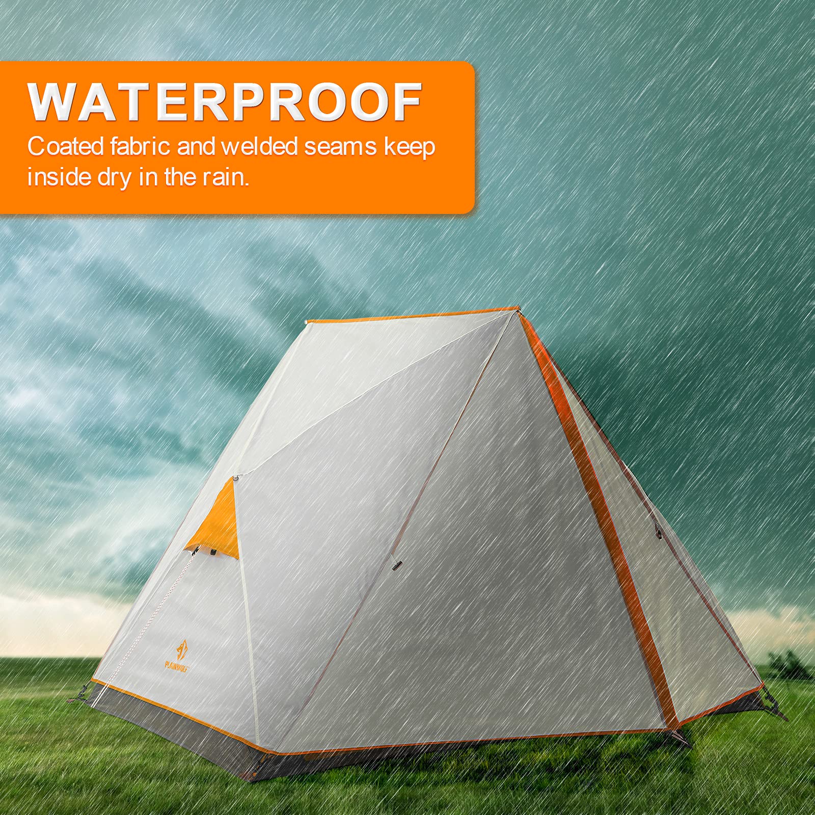 Camping Tent, Easy Up 2 Person Tents