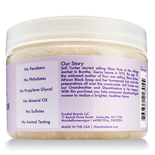 Shea Moisture Lavender & Wild Orchid Hand & Body Scrub 12 Ounce (U-BB-2934)