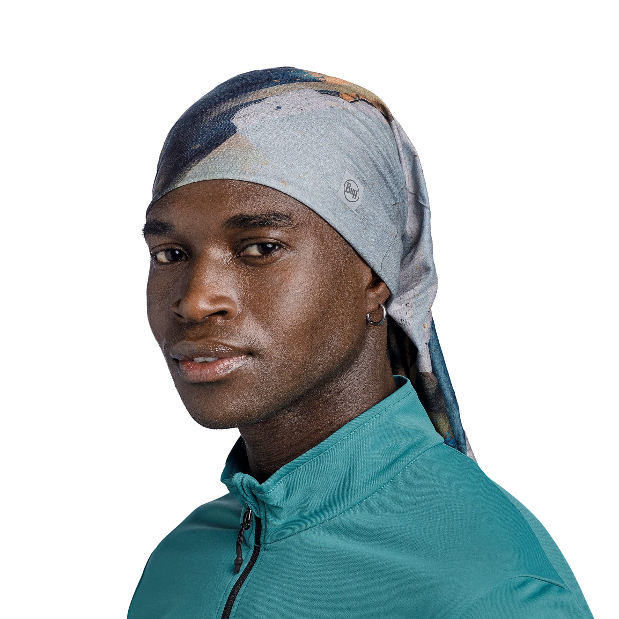 BUFF CoolNet UV Bike Neck Gaiter, Reflcetive, UPF 50 Sun Protection, Breathable, Cooling Bandana, Quick Dry Face Mask, Zomi Multi, Adult Size