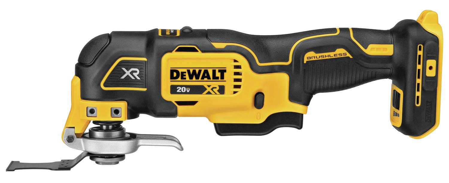 DEWALT 20V Max XR Oscillating Multi-Tool Bundle with 5 Piece Oscillating Tool Blades Kit