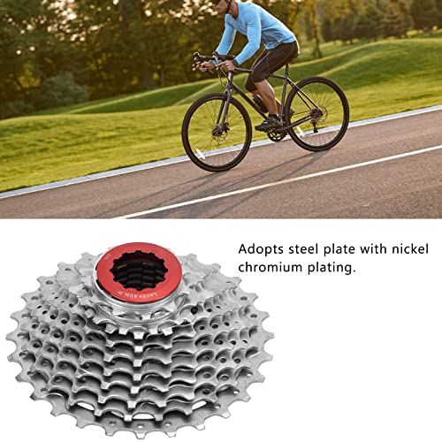 Bicycle Freewheel, Low Noise Bike Cassette Wheel High Tension for Road Bike